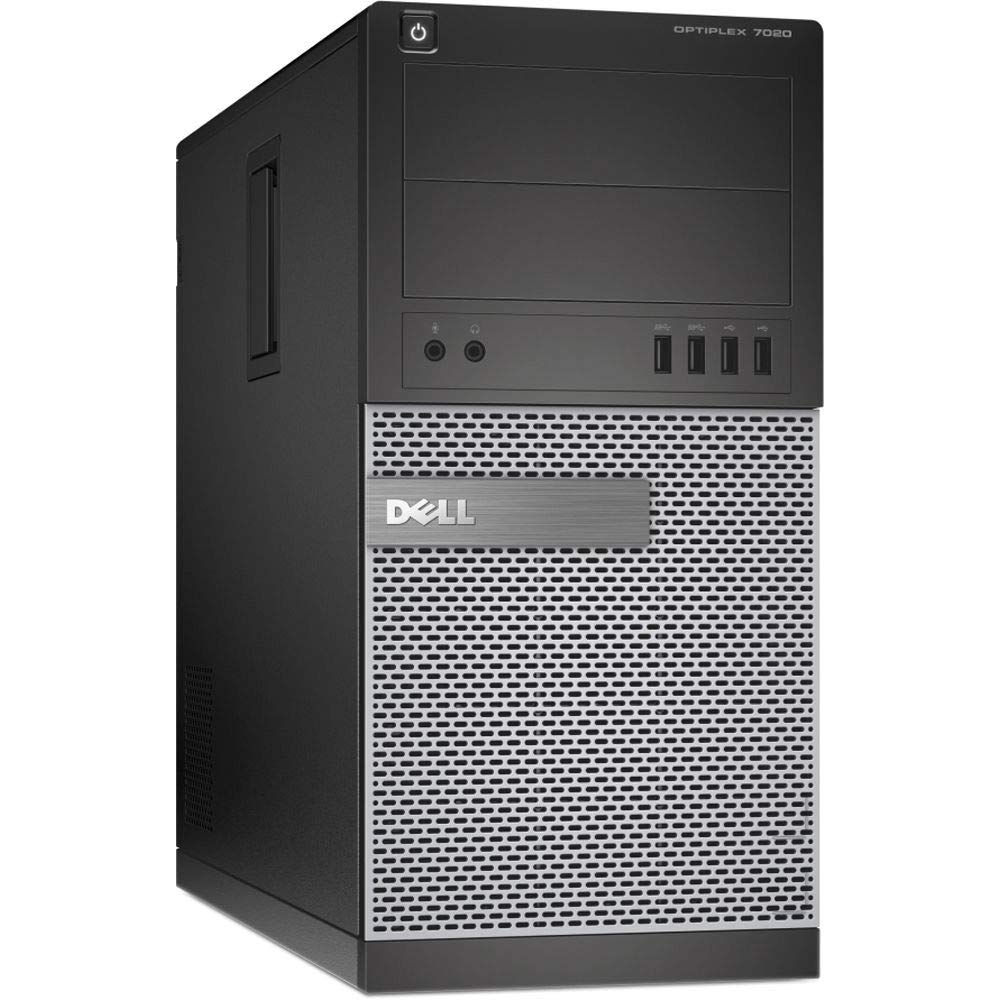 Dell Optiplex 7020 Tower Core i5-4570 3.2 GHz 8 GB 240 GB SSD DVD Wi-Fi Win 10 Pro (Renewed)