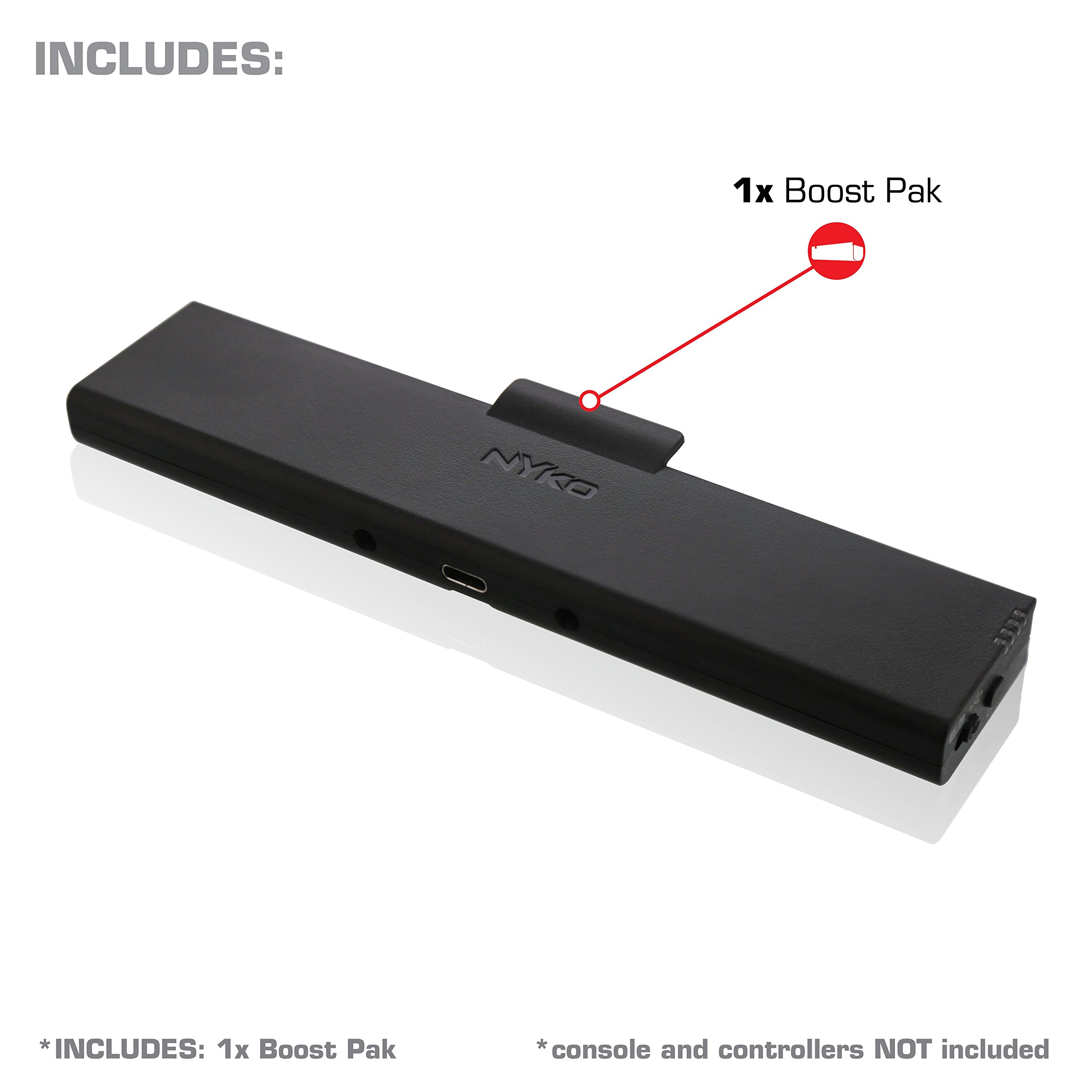 Nyko Boost Pak - Dockable 2500 mAh rechargeable battery pack for Nintendo Switch
