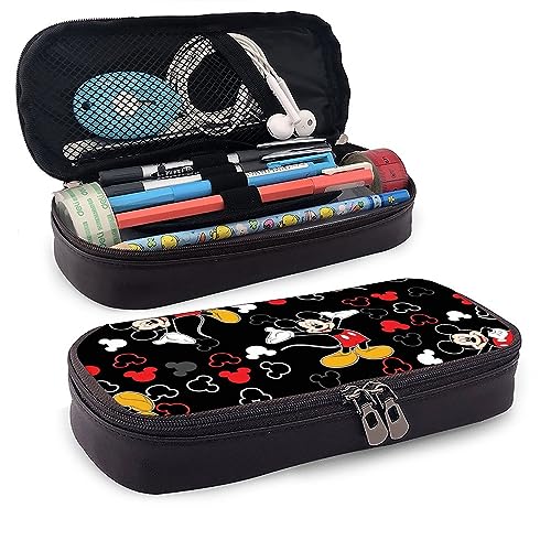 Funny Mic.key Mouse 3Pcs School Backpack, 3pcs Printed Backpack Sets for Primary Junior High University School Bookbag 3 in 1 And Lunchbox And Pencil Pouch