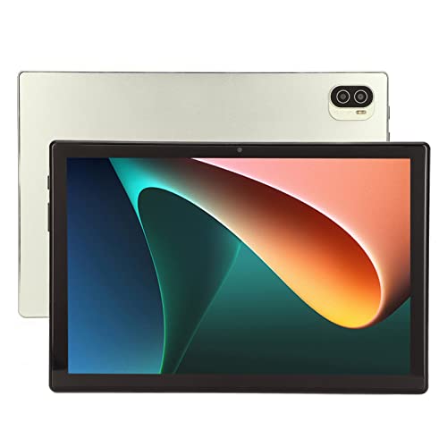 DAUZ 10.1 Inch Tablet, Call Support 6G RAM 256G ROM Portable Tablet for Home for Travel (US Plug)
