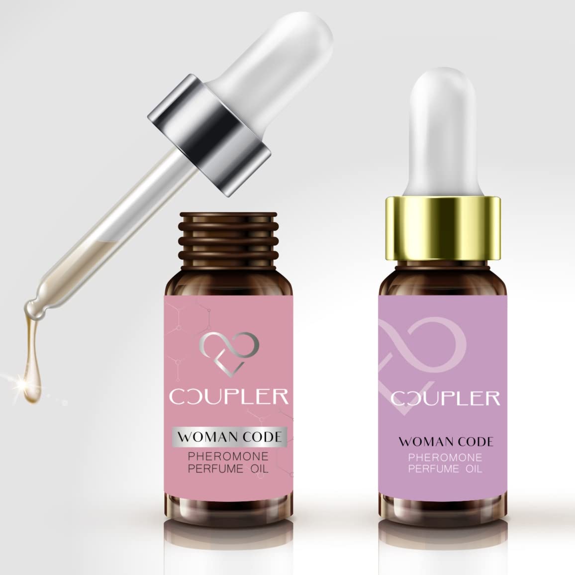 Pheromones Perfumes for Women - Pheromone Perfume Oil for Women - Essential Oil Perfume - by COUPLER 10ml