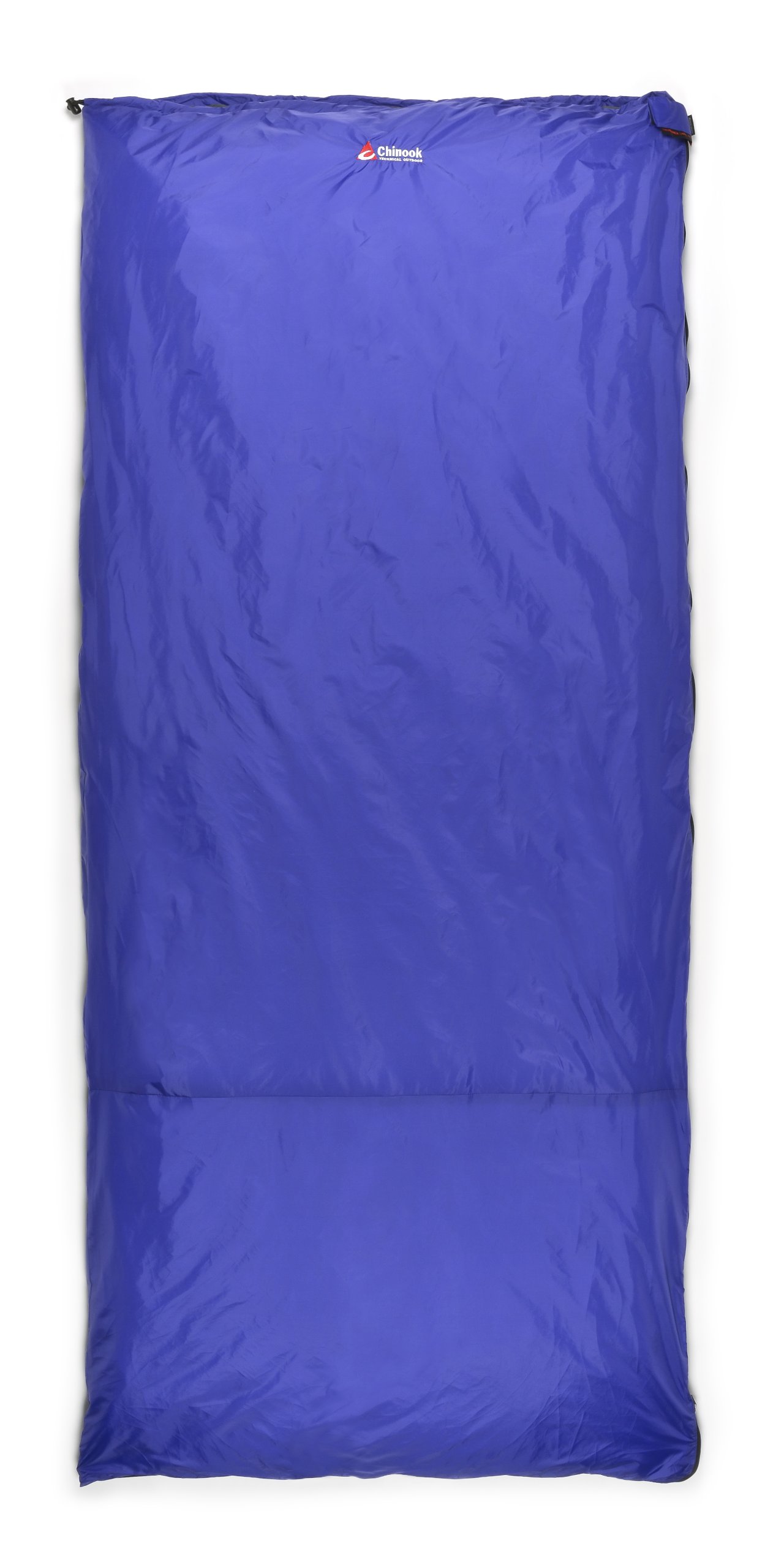 Chinook, ThermoPalm Large Rectangle 50F Sleeping Bag , Blue , Large, 82" x 36" (208 x 91 cm)
