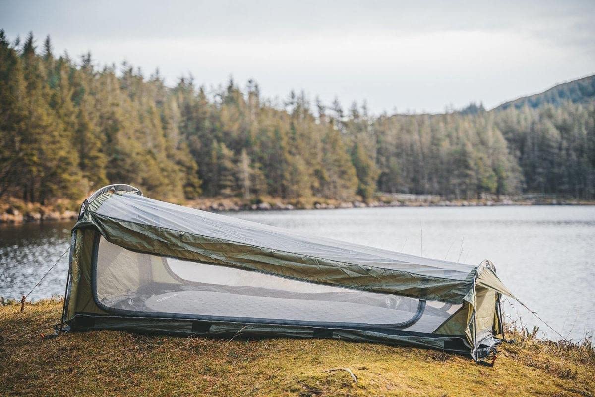 Crua Hybrid 1 Person Tent or Hammock - Your Ultimate Temperature Regulating Adventure Gear for Backpacking or Hiking! (1 Person Hybrid)