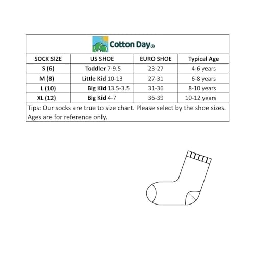 COTTON DAY Kids Boys Ankle Low Cut Athletic Cushion Sole Socks Fun Colorful Design 8-10 years (Camouflague Size 10)
