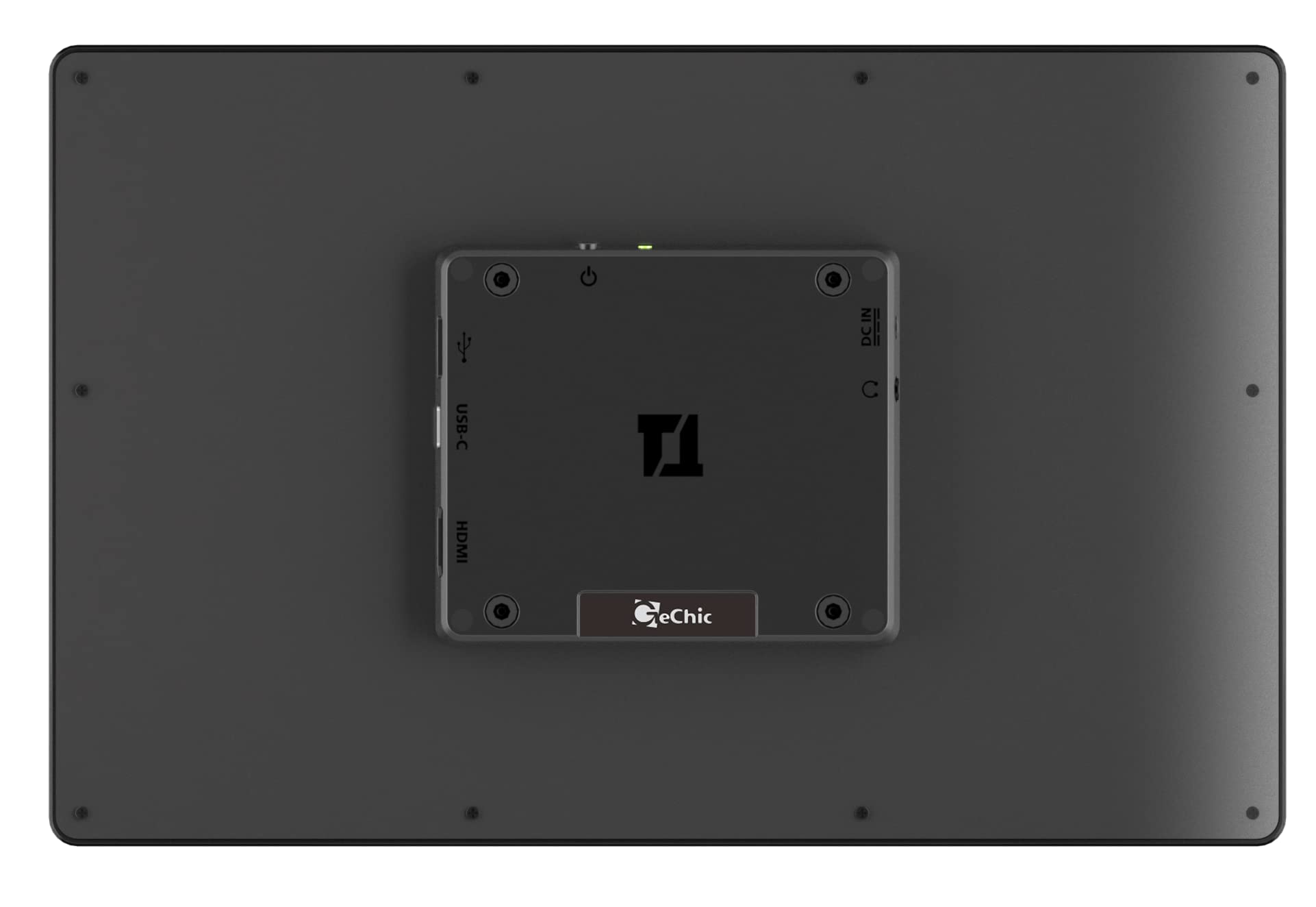 Gechic 11.6" T111A Industrial Touch Monitor, HDMI, USB-C Built-in Gain IC Long Transmission,VESA Mount,10-Finger high Immunity Touch,True-Flat Touchscreen for Embedded Device POS/Kiosk/Automation