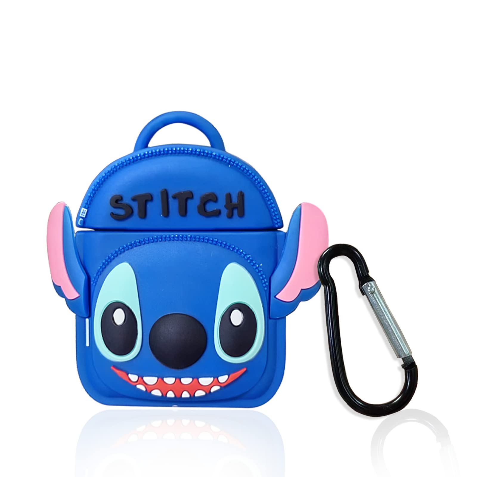 Compatible with Airpods 2&1 Case, 3D Cartoon Cute Funny Shockproof Protective Cool Animal Air Pods Cases Cover Skin Shell for Girls Boys Kids Teens Women Men Pods 1&2