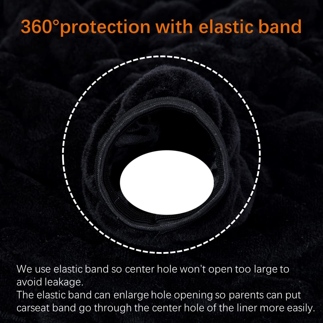 Piddle Pad Car Seat Protector for Baby and Toddler, Set of 2, Leak Free with Non-Slip Fabric on Back, Waterproof Car Seat Liner for Potty Training, Multiple Use for Car Seats and Strollers
