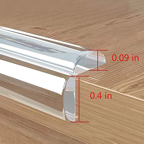 Edge Corner Guards Protectors Baby Proofing, 6.6ft Edge Bumper Protectors for Cabinets, Tables, Drawers and Desk