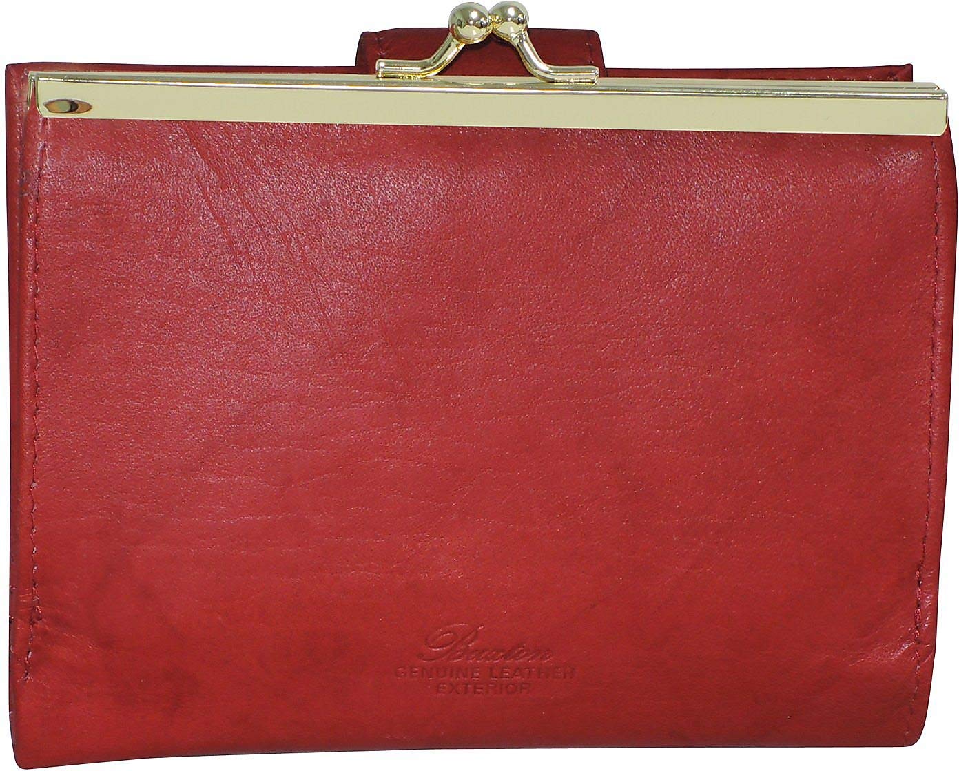 Buxton RFID Double Cardex Wallet One Size Red