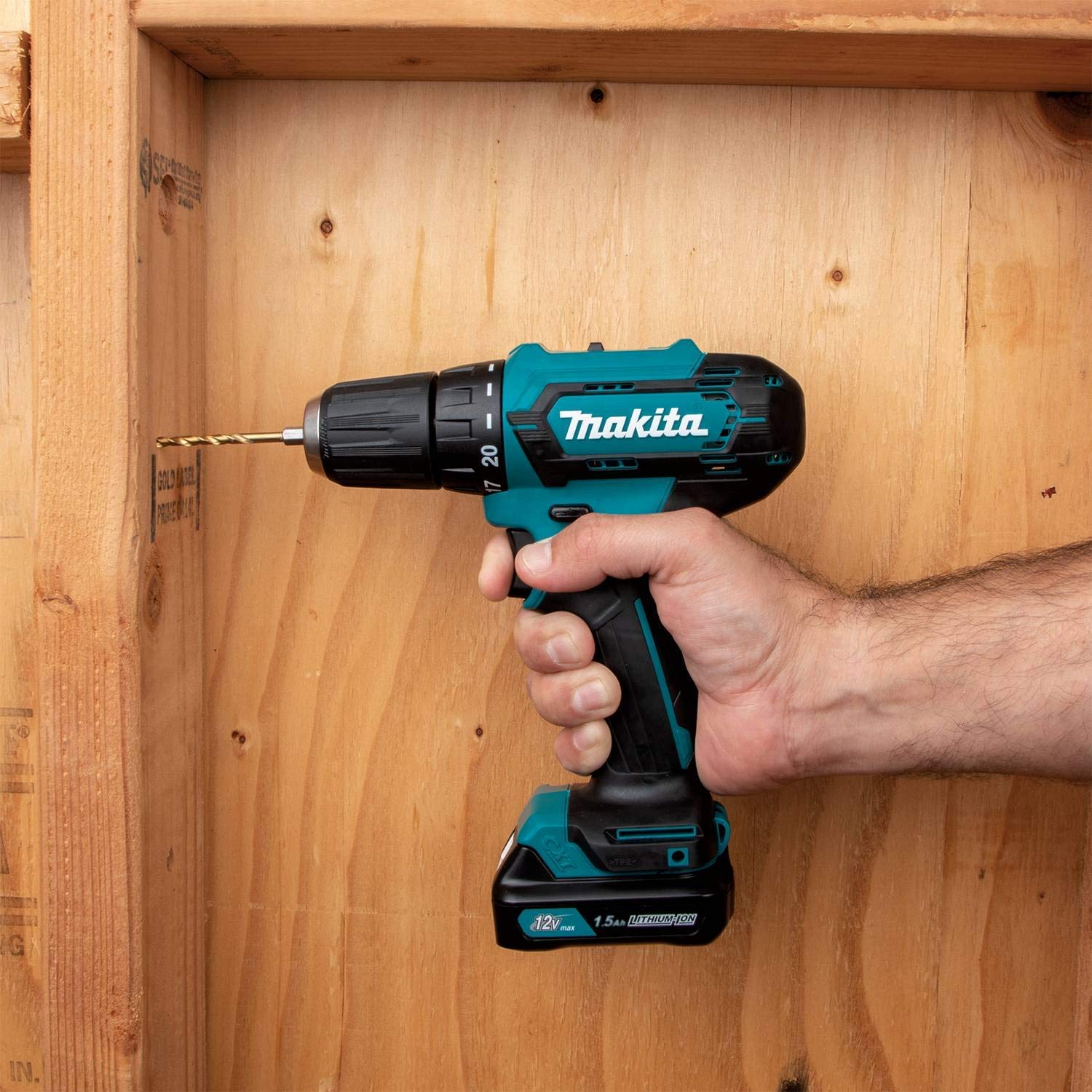 Makita CT232-R CXT 12V Max Lithium-Ion Cordless Drill Driver and Impact Driver Combo Kit (1.5 Ah) (Renewed)