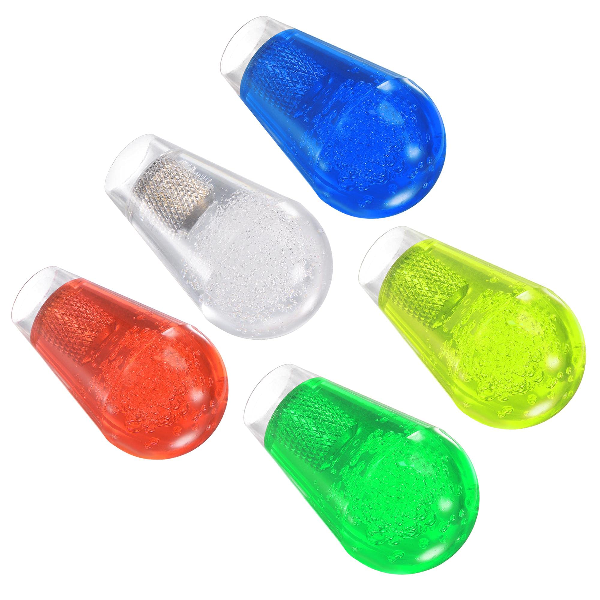 uxcell Ellipse Oval Joystick Head Rocker Ball Top Handle Arcade Game Replacement White Yellow Red Green Blue
