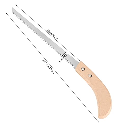 Hand-Held Pruning Saw, Bonsai Saw and Tree Trimmer, Narrow Blade Bonsai Saw, Fast Cutting Hand Tool for Ikebana Bonsai Lawn Garden