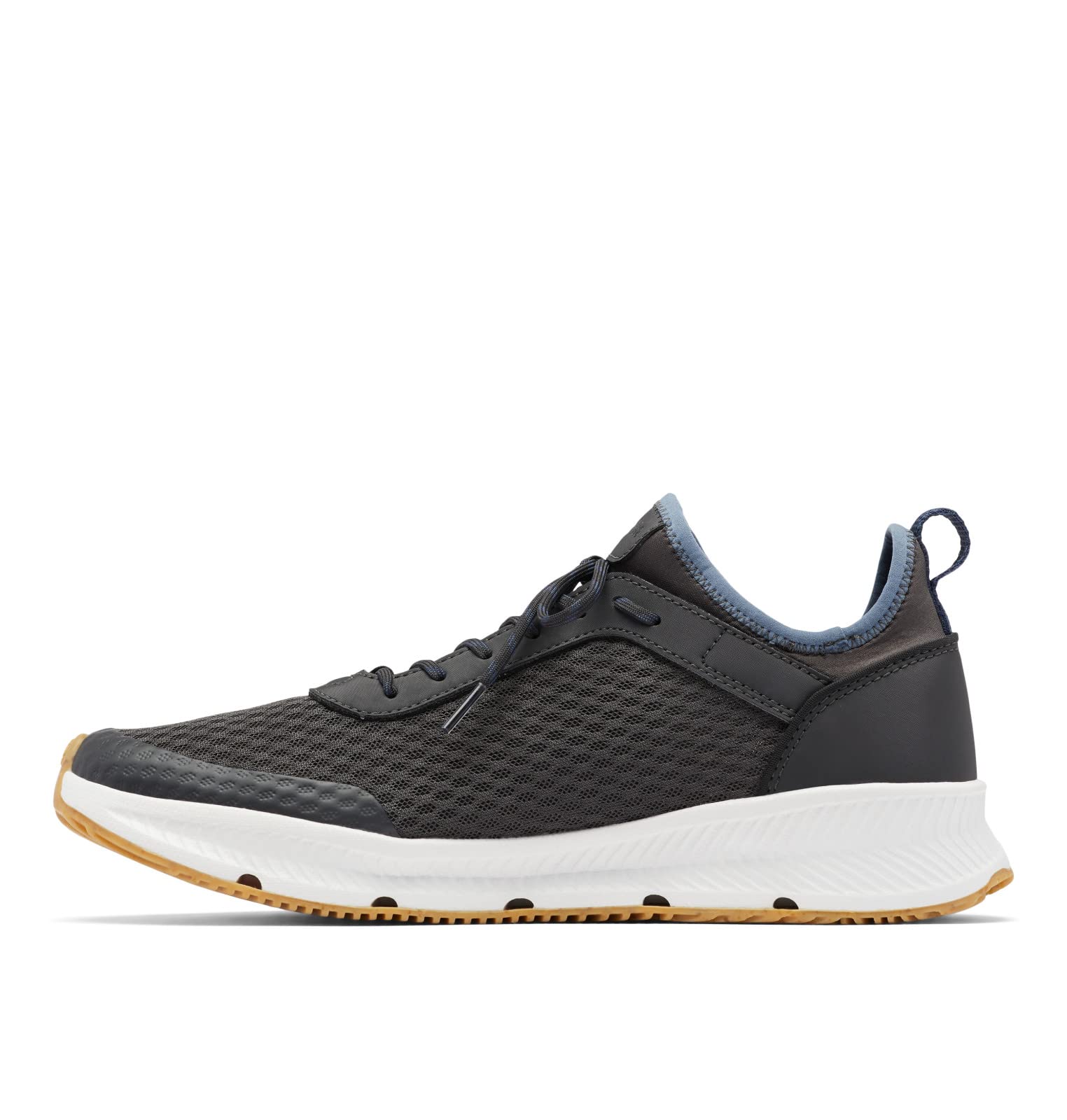 Columbia Mens Summertide Water Shoe, Black/Dark Stone, 11.5 US
