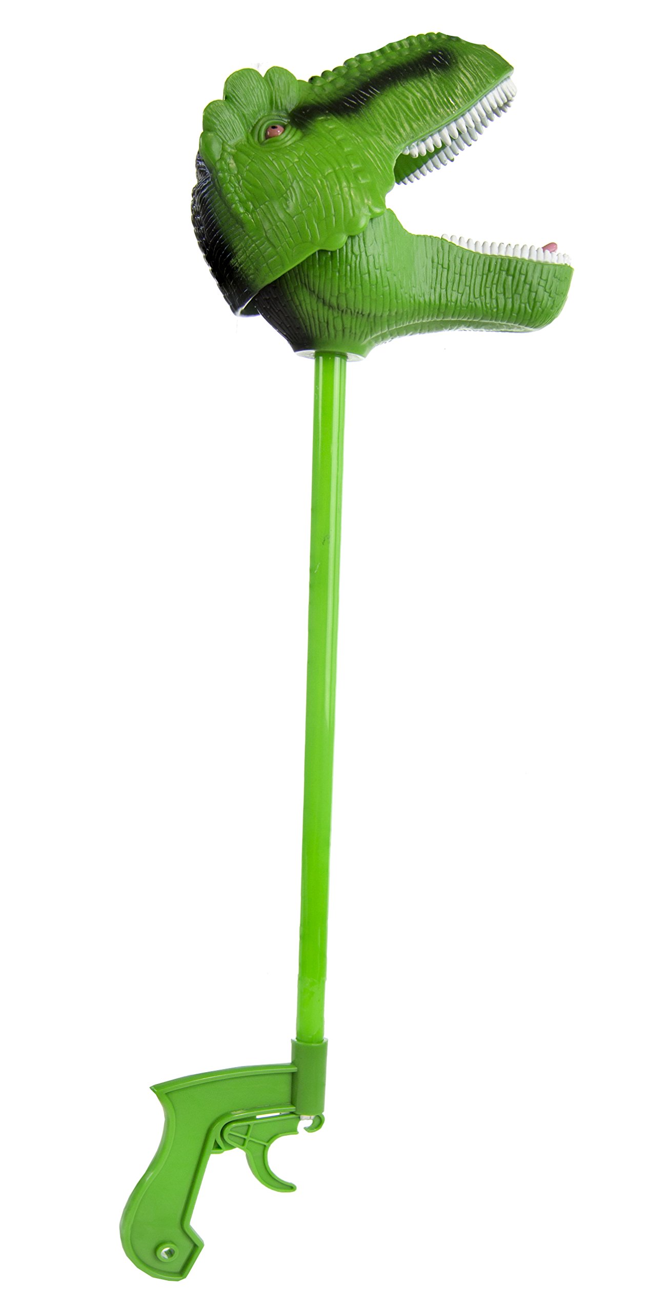 Safari Ltd. Green T-Rex Snapper - 18" Dinosaur Grabber Toy for Boys, Girls, and Kids Age 3+