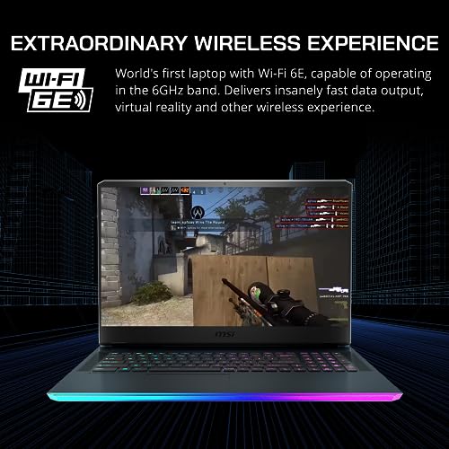 MSI 2022 GE76 Raider Gaming 17.3" Thin Bezel IPS FHD 144Hz Laptop, 12th Core i7-12700H, 64GB RAM, 4TB PCIe SSD, Backlit Keyboard, GeForce RTX 3060 6GB, FHD Webcam, Win11 Pro, Grey, 32GB USB Card