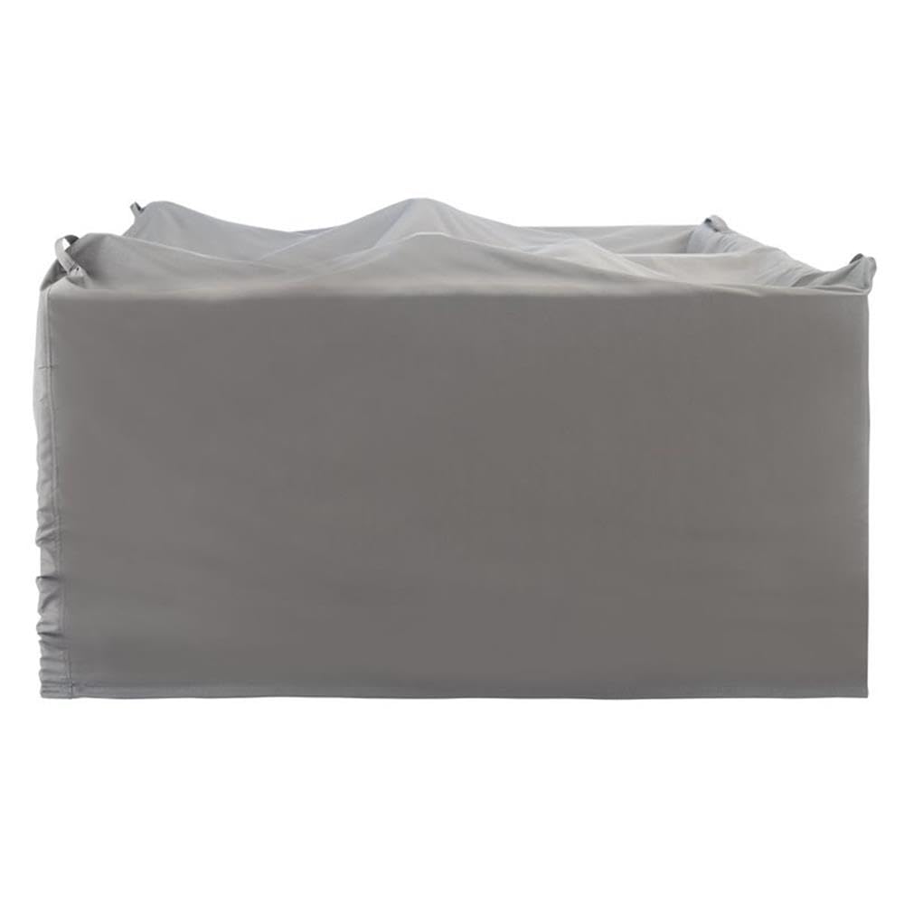 SAFAVIEH Outdoor Collection Alda Grey 4-Piece Weather-Resistant Set Cover