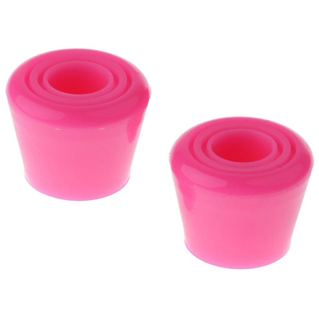 CUTICATE 2 Pack Toe Stops - Roller Skate Toe Stoppers - Skates Repair Rebuilding Accessories for Men Women Skating Outdoors - Pink