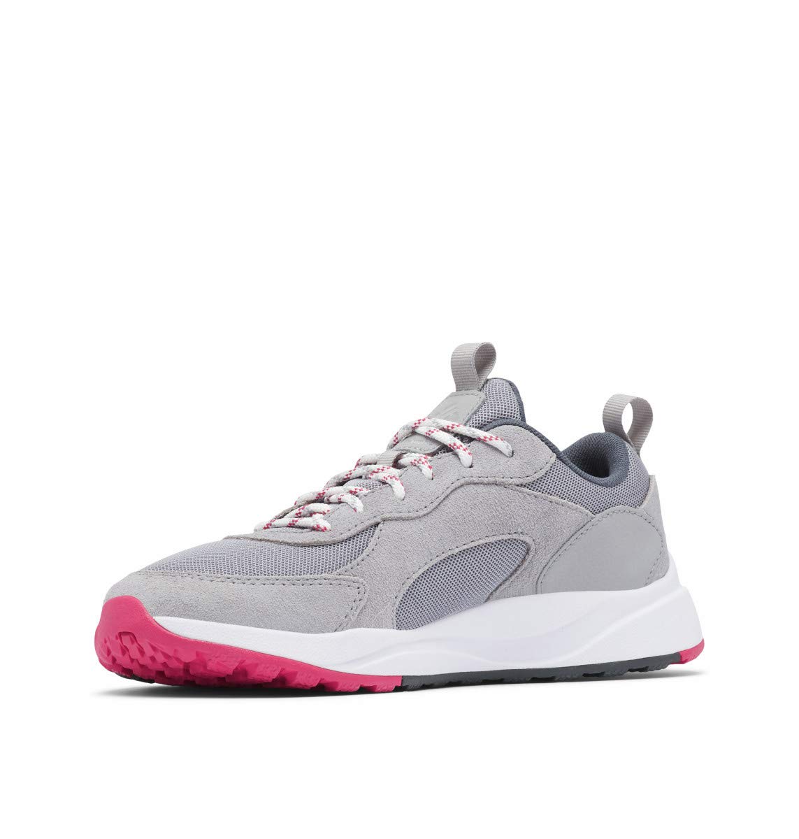 Columbia Women's Pivot Hiking Shoe, Steam/Rouge Pink, 9