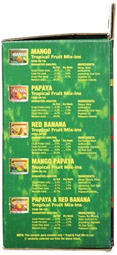 Zoo Med Laboratories SZMFSP4 Green Iguana Food Sampler