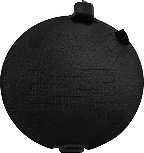 Garage-Pro Rear, Passenger Side Tow Eye Cover Compatible with 2014-2018 Mazda 3 - MA1129101