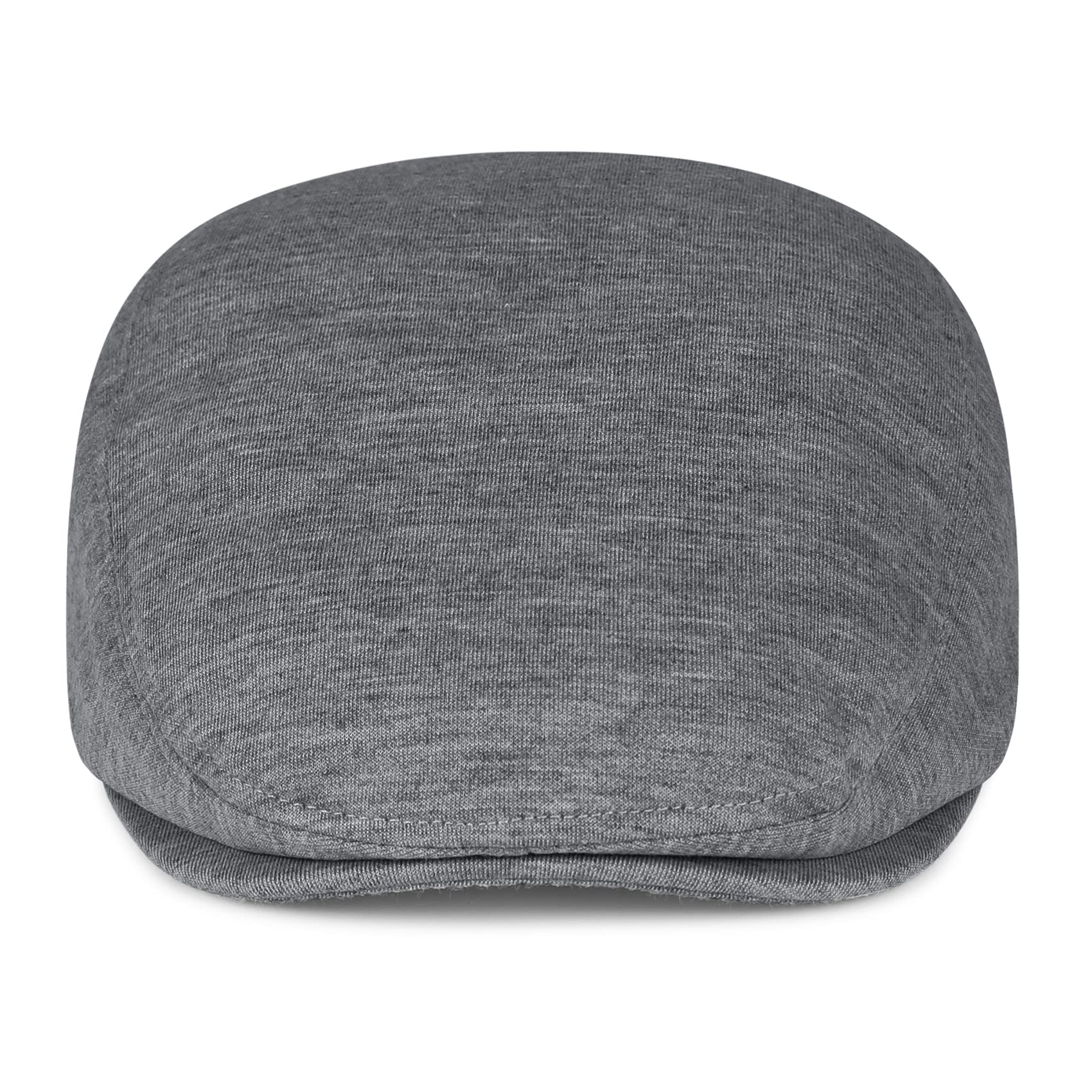 Durio Newsboy Hats for Men Soft Mens Flat Cap Cozy Beret Scally Cap for Men Irish Cabbie Hats Dark Grey