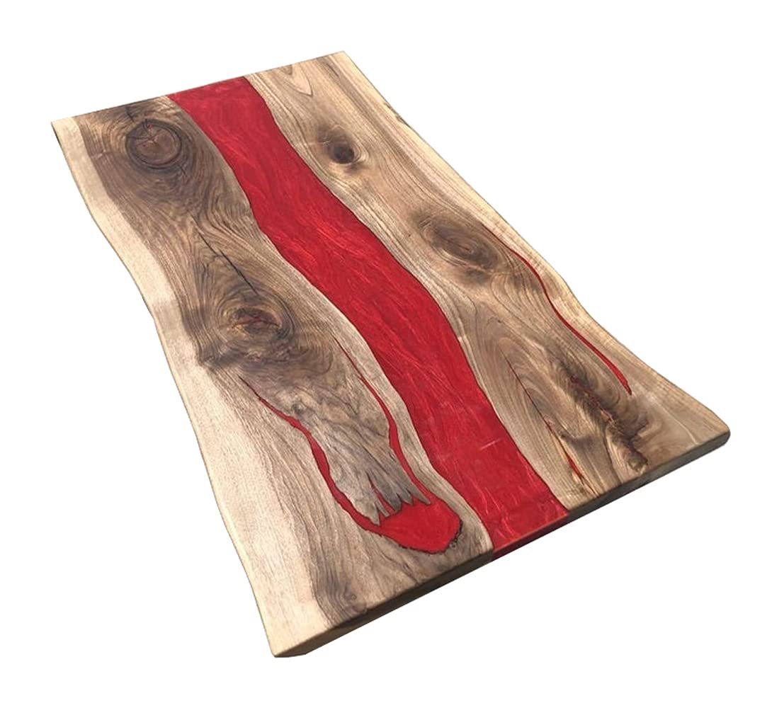 Epoxy Table, Epoxy Resin River Table, Live Edge Wooden Table, Natural Wood, Dining table, Natural Epoxy Table, Resin Table