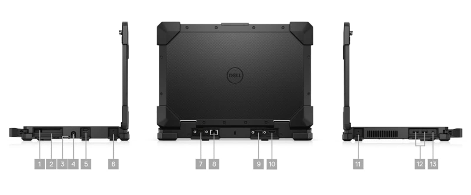 Dell Latitude Rugged Extreme 7330 Laptop (2022) | 13.3" FHD Touch | Core i5-512GB SSD - 8GB RAM | 4 Cores @ 4.4 GHz - 11th Gen CPU Win 11 Pro