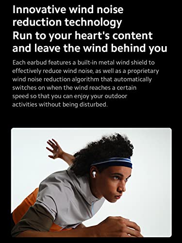 Xiaomi Redmi Buds 4 Pro TWS Wireless Earbuds Earphone Bluetooth 5.3 Active Noise Cancelling 3 Mic Wireless Headphone 36 Hours Life, 3-mic Noise Reduction for Calls, in-Ear Detection, White