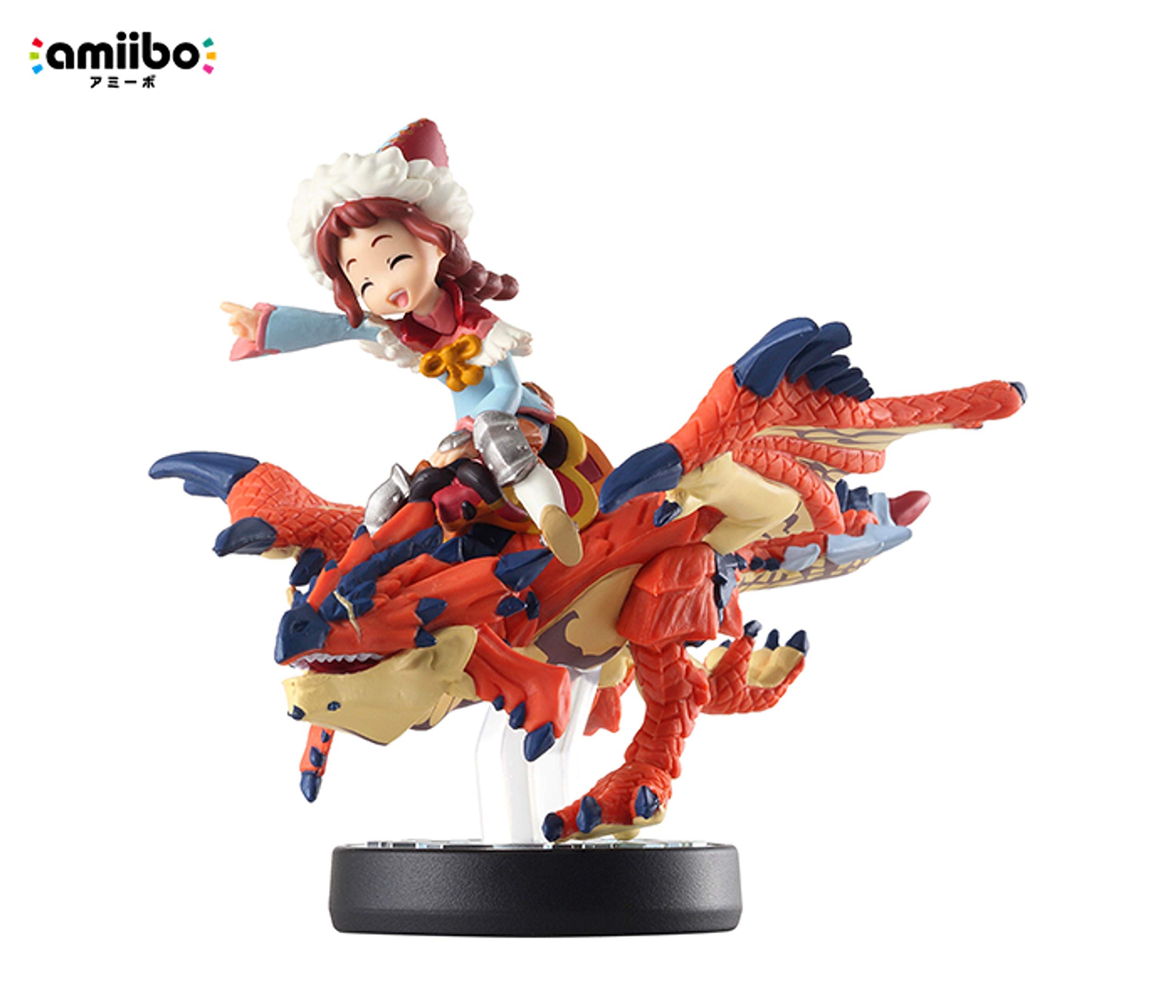 One-Eyed Rathalos and Rider (Female) - Moster Hunter Stories