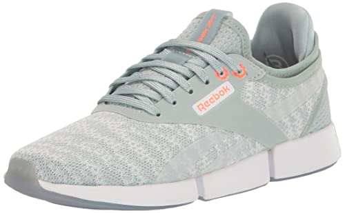 Reebok Women's Dailyfit DMX 2.5 Walking Shoe, Seaside Grey/White, 8.5