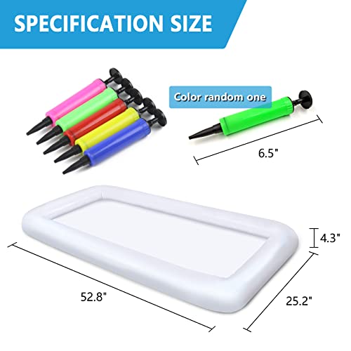 INNOVATIVE LIFE Inflatable Drink Cooler for Parties, Large Size Food Cooler Buffet, BBQ Picnic Pool Party Ice Serving Platters & Picnic Supplies