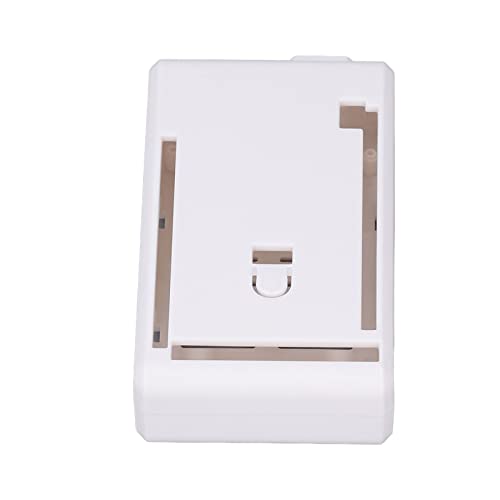 Electronic Housing, Circuit Board Enclosure Hollow Design ABS with Vents for DIY(White)