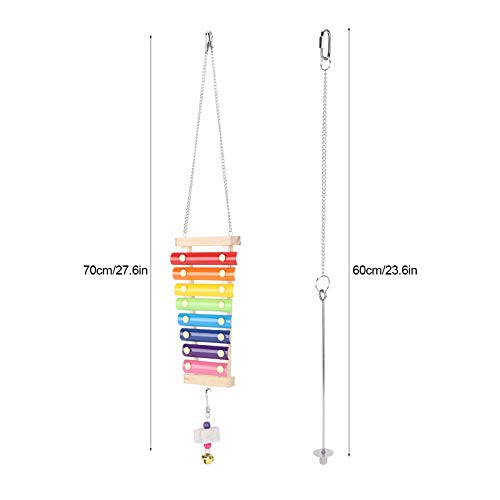 GLOGLOW Chicken Toy, Coop Xylophone Chicken Xylophone Xylophone Toy for Pet Chicken
