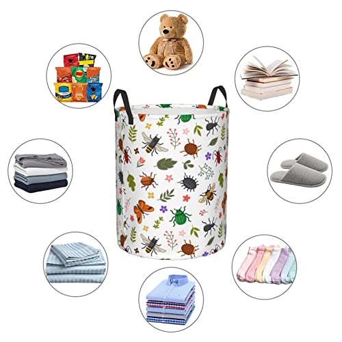 Insect Laundry Hamper Cute Laundry Baskets Large Boys Girls Clothes Hampers Animals Organizer Hamper Dirty Clothes
