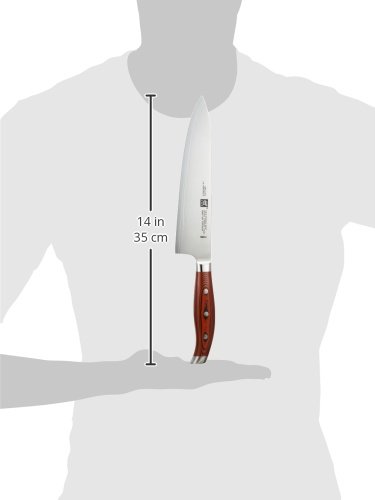 ZWILLING J.A. Henckels Twin Cermax MD67 Damascus Chef's Knife Red 30881-206
