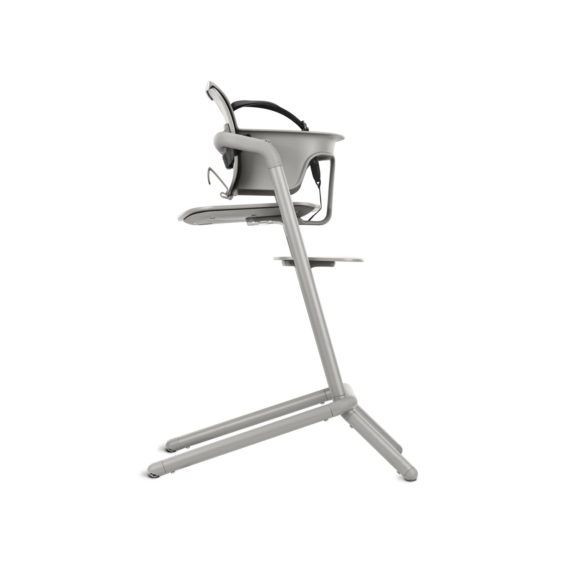 CYBEX LEMO High Chair System, Grows with Child up to 209 lbs, One-Hand Height and Depth Adjustment, Anti-Tip Wheels Safety Feature