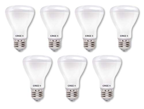 Cree Lighting, TR20-07050FLFH25-12DE26-1-11007S-D, R20 Indoor Flood 50W Equivalent LED Bulb, 560 lumens, Dimmable, Daylight 5000K, 25,000 Hour Rated Life, 90+ CRI | 7-Pack