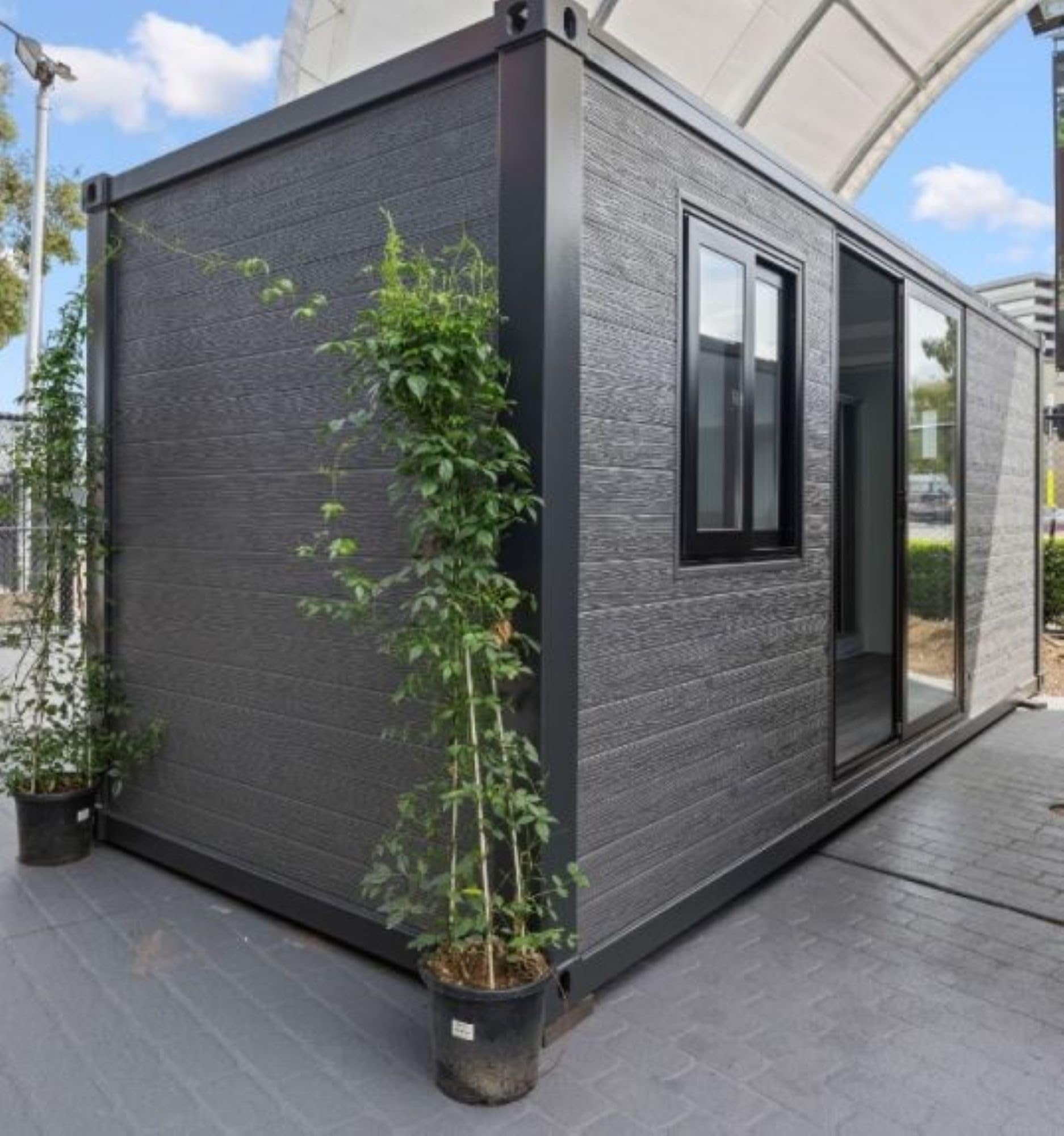 Generic Airconditined Modular Home Prefabricated Luxury Bungalow, Home,Storage 20ft Container Home, Customized