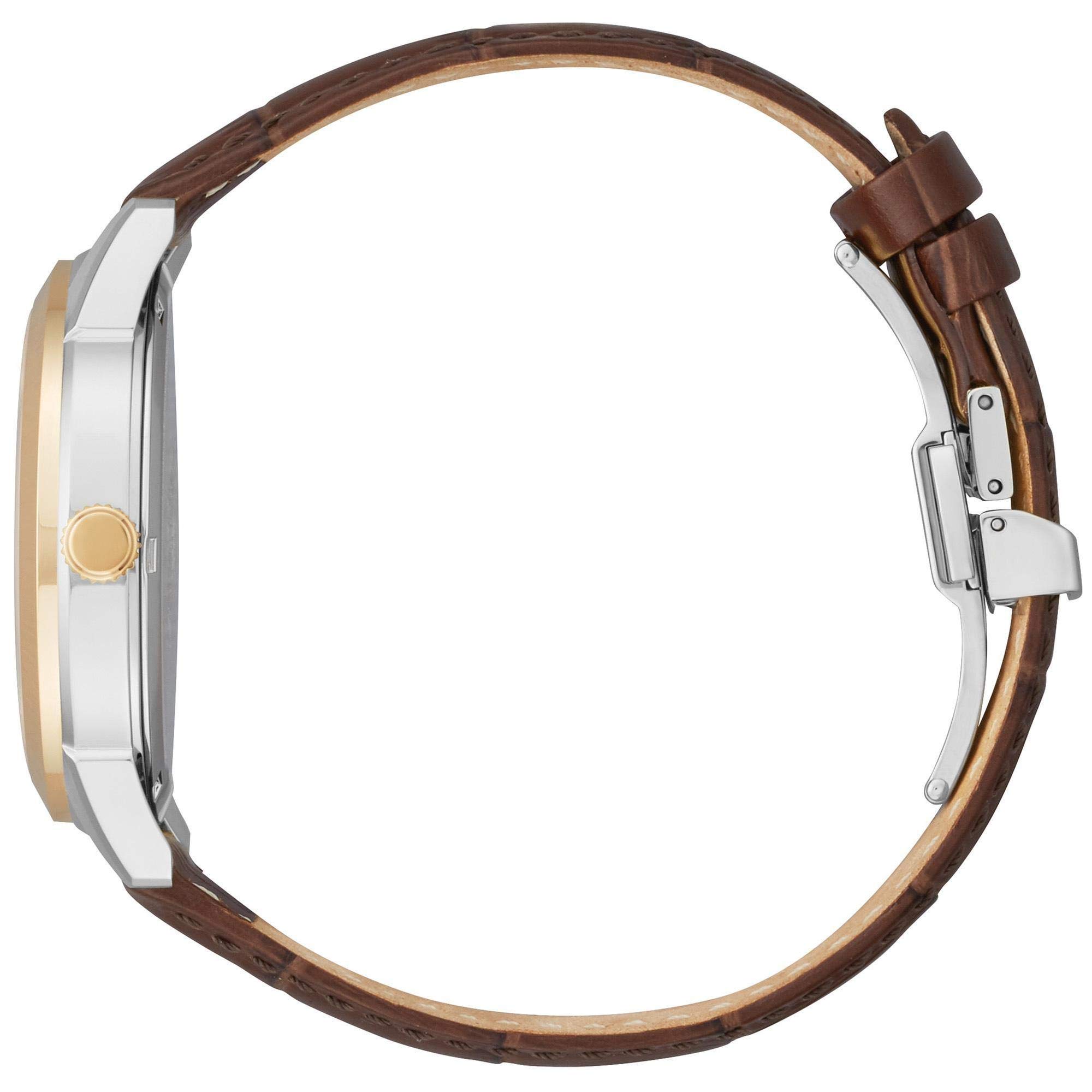 Citizen Men's Eco-Drive Brown Leather Strap Watch | 40mm | AW0096-06L