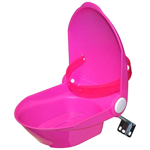 cyclingcolors TOP CASE Doll Bike SEAT Holder for Girl Bike Pink Universal Fixing System Toy