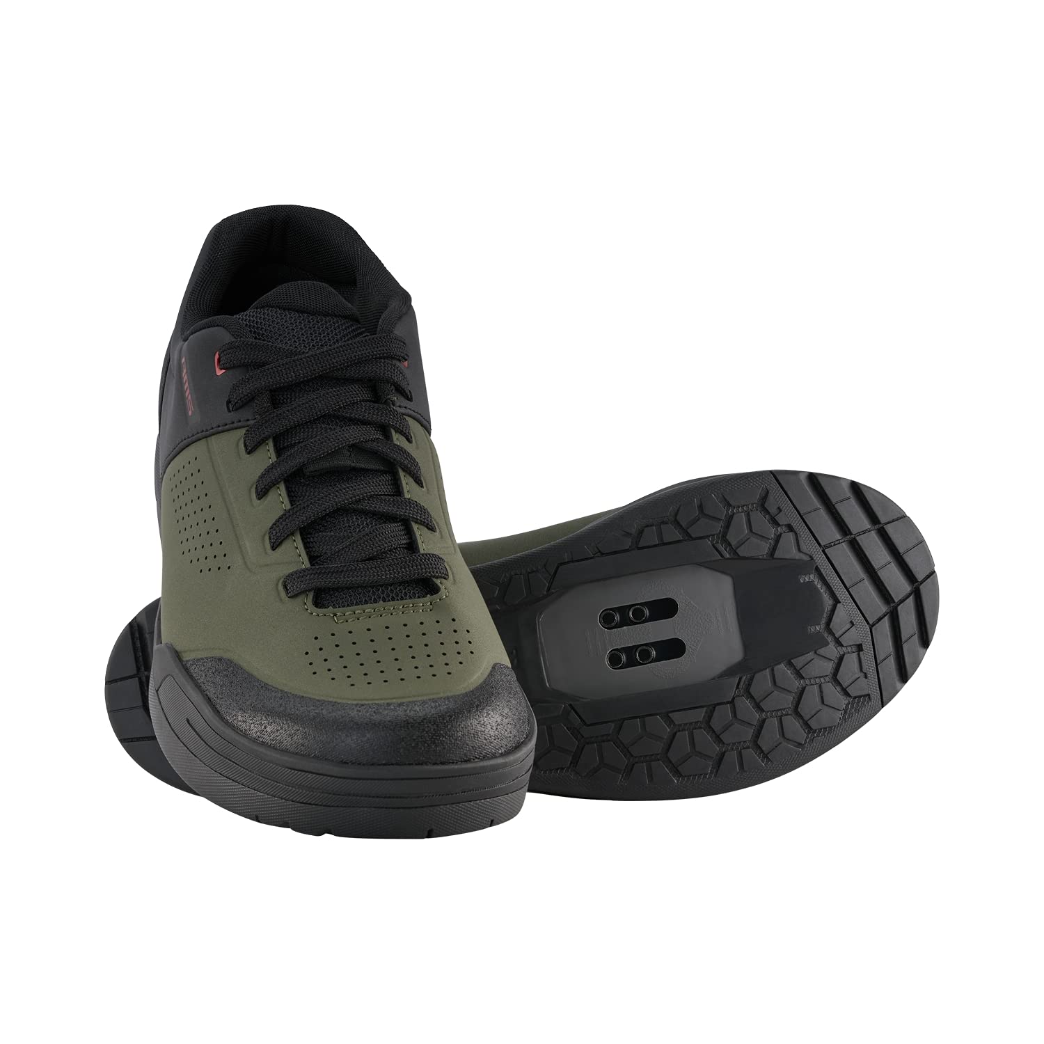 SHIMANO SH-AM503 Versatile Men's SPD Mountain Biking Shoe, Olive, 10-10.5