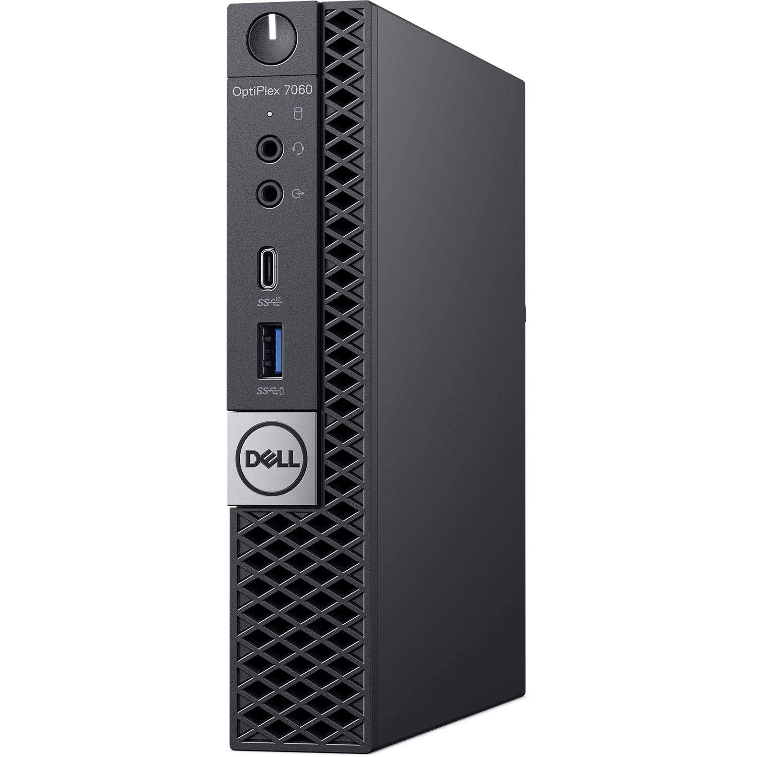 Dell Optiplex 7060 Micro Form Factor Desktop, Intel 6-Core i7 8700T 2.4Ghz, 32GB DDR4, 1TB NVMe M.2 SSD, USB Type C, Windows 10 (Renewed)
