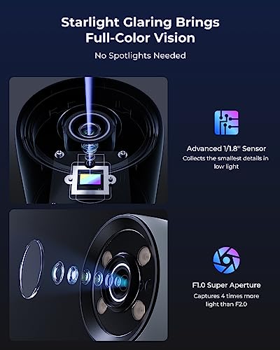 REOLINK CX410-2K PoE Security Camera Outdoor with F1.0 Aperture, REOLINK 4K 8CH Network Video Recorder, 2× CX410 with 1x RLN8-410 (Built-in 2TB HDD) Video Recorder