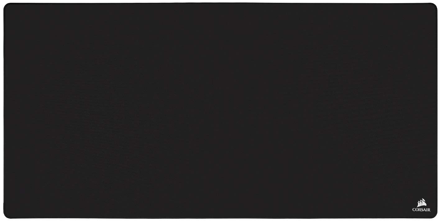 Corsair MM500 Premium Anti-Fray Cloth Gaming Mouse Pad, Extended 3XL - Black (Renewed)
