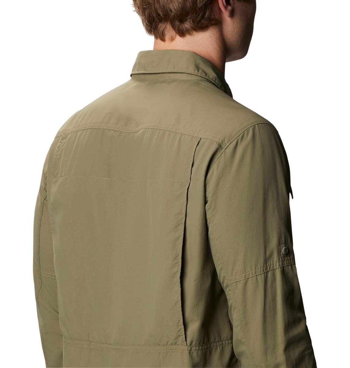 Columbia Men's Silver Ridge2.0 Long Sleeve Shirt, Stone Green, Medium