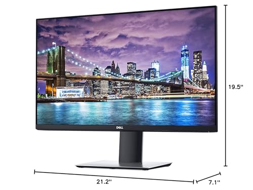 Dell 2019 P2719H 27 Inch Full HD (1920 x 1080) IPS LED-Backlit Monitor 2-Pack with USB, HDMI, VGA, and DisplayPort, (NOT The P2722H Model)