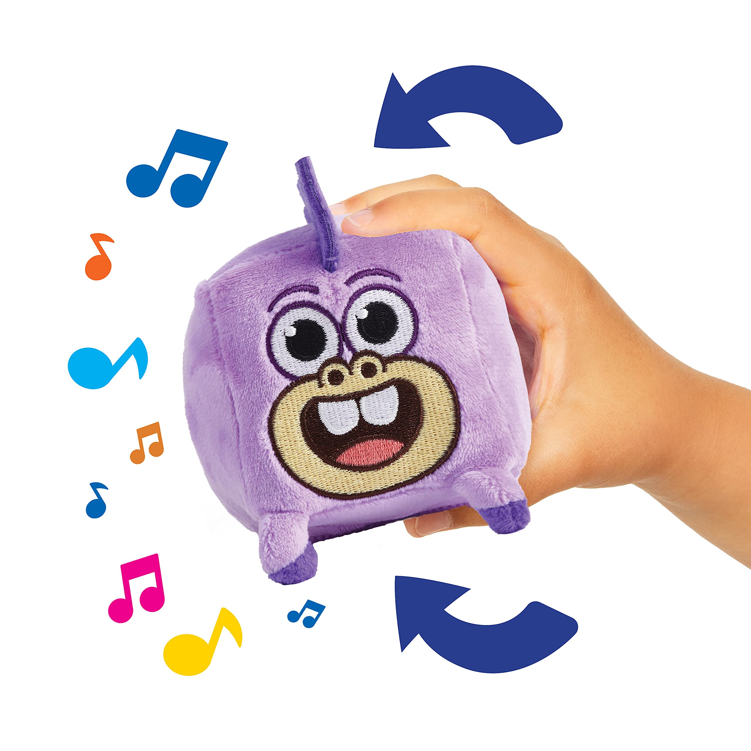 WowWee Baby Shark's Big Show! Song Cube โ Chucks Plushie with Baby Shark Theme Song โ Cute Stuffed Animals for Toddlers