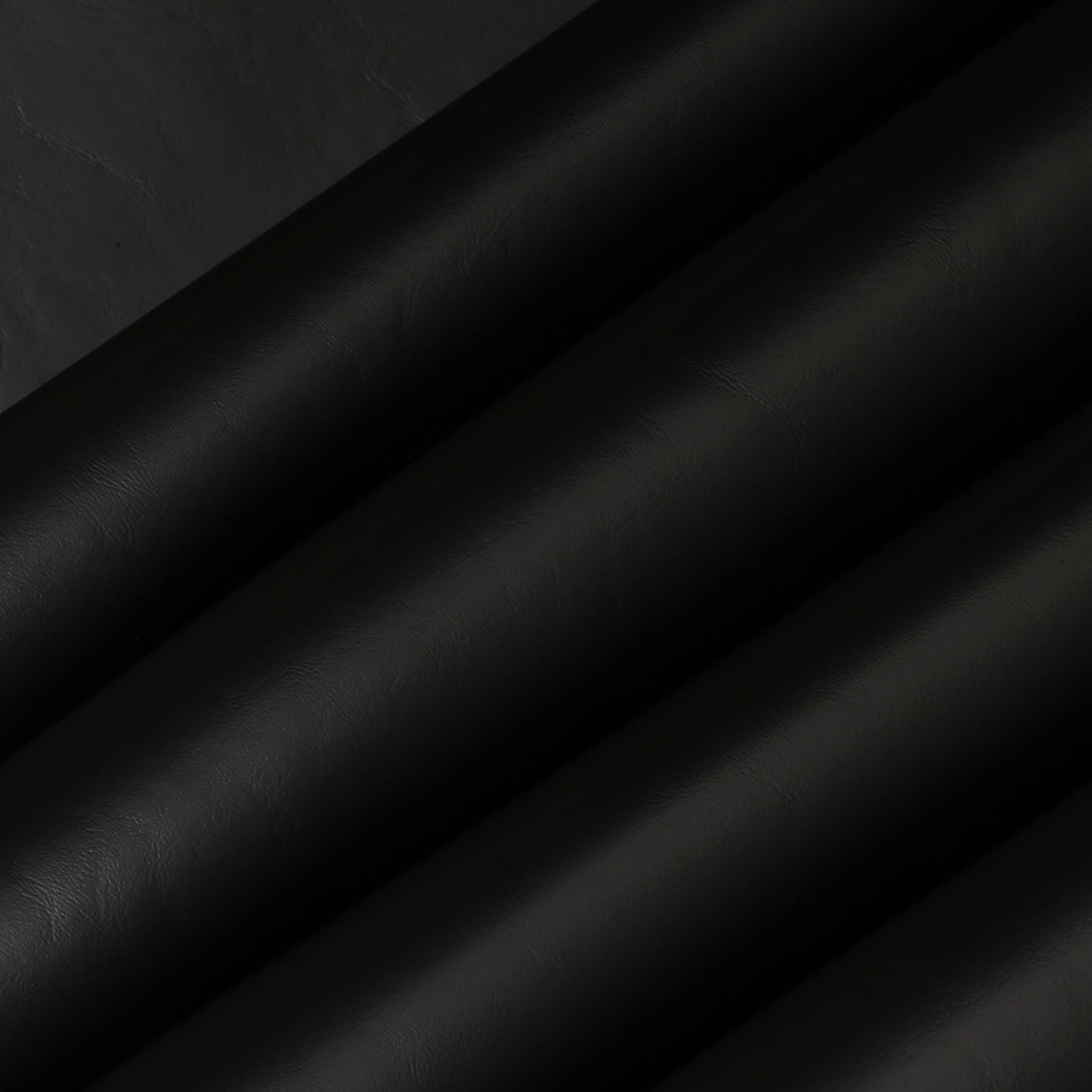 Marine Vinyl Upholstery Fabric Black 54" Wide by The Yard Boat Auto
