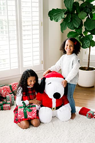 DanDee Peanuts | 37" Jumbo Holiday Snoopy | Officially Licensed Collectible Plush, White