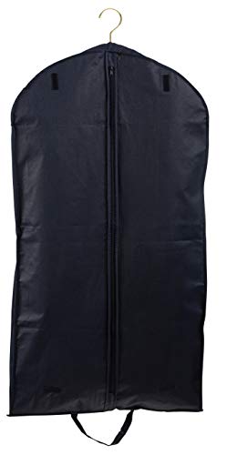 Tuva Breathable Fur Coat & Suit/Dress Garment Bag, 60" Black, with Handles Tuva Inc.